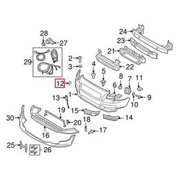 Headlight Washer Cover – Front Passenger Side Genuine Volvo 39876479