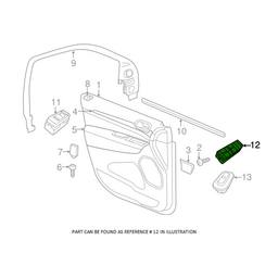 Dodge Jeep Door Window Switch – Front Driver Side 68030823AE Mopar ...