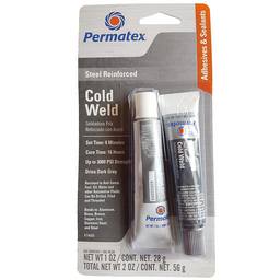 Cold Weld Bonding Compound (1oz Resin and 1oz Hardener Tubes) Permatex ...