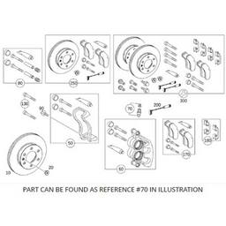 Mercedes Brake Bleeder Screw Genuine Mercedes-Benz 000420985564