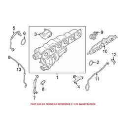 Turbocharger Diverter Valve Genuine BMW 11657601058