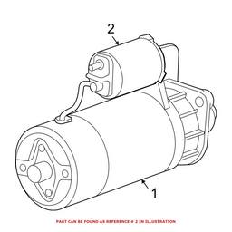 BMW Starter Solenoid Genuine BMW 12417526238