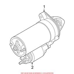 BMW Starter Motor Genuine BMW 12418581098