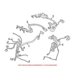 BMW Engine Wiring Harness 12518631665 Genuine BMW 12518631665