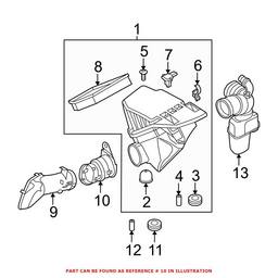 BMW Engine Air Intake Hose 13717521016 – Genuine BMW Genuine BMW ...