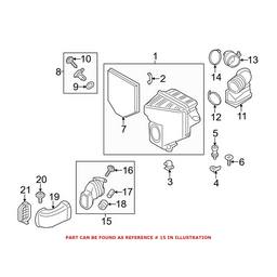 BMW Engine Air Intake Hose 13717601870 – Genuine BMW Genuine BMW ...