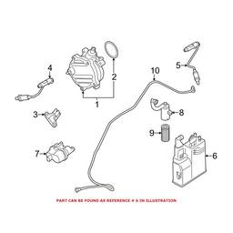 BMW Vapor Canister 16137224859 Genuine BMW 16137224859