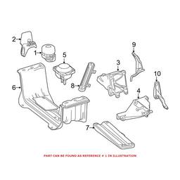 Mercedes Engine Mount – Passenger Right 1662407917 Genuine Mercedes ...