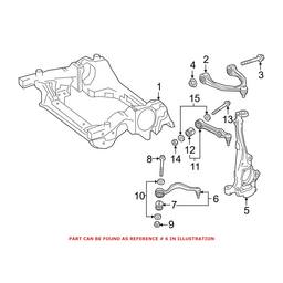 Mercedes Suspension Control Arm – Front Driver Left Lower Forward ...