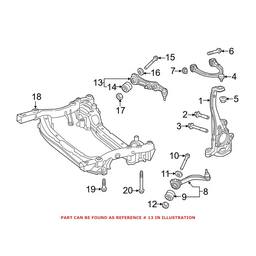 Mercedes Suspension Control Arm – Front Driver Left Lower 2053302107 ...