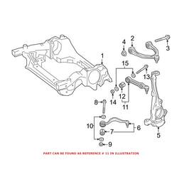 Mercedes Suspension Control Arm – Front Lower 2053305801 Genuine ...
