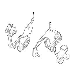 Mercedes Headlight Level Sensor – Rear 2059057409 Genuine Mercedes-Benz ...