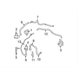 Mercedes HVAC Heater Hose 2118328294 – Genuine Mercedes Genuine ...
