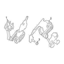 Mercedes Headlight Level Sensor – Front Driver Left 2139053302 Genuine ...
