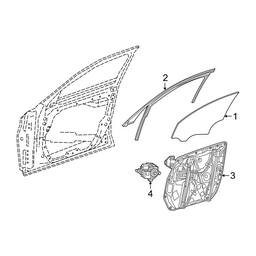 Mercedes Power Window Motor – Front Passenger Right 2139069501 Genuine ...