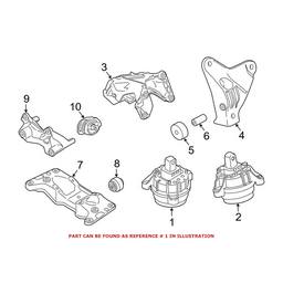 BMW Engine Mount – Passenger Side 22116786242 Genuine BMW 22116786242