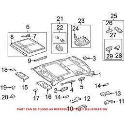 Genuine Mercedes-Benz Dome Light 2218200401 Genuine Mercedes-Benz ...