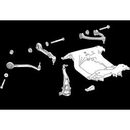 Mercedes Suspension Control Arm – Front Driver Left 2223307101 Genuine ...