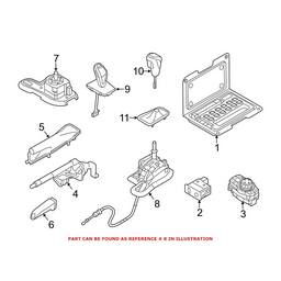 BMW Automatic Transmission Shift Lever Genuine BMW 25168624168