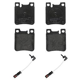 Mercedes Brakes Set Kit – Pads Rear (Low-Met) (with Sensors ...