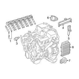 Mercedes Direct Ignition Coil Boot 2791590042 Genuine Mercedes-Benz ...