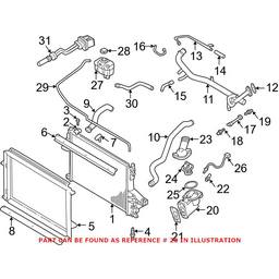 Volvo Engine Coolant Thermostat (90C) 31293699 Genuine Volvo 31293699
