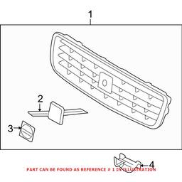 Volvo Radiator Grille 30763226 Genuine Volvo 30763226