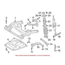 BMW Suspension Control Arm – Front Driver Left Lower Rearward ...
