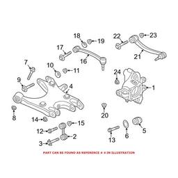 Suspension Control Arm – Rear Passenger Right Lower Genuine BMW 33322284134