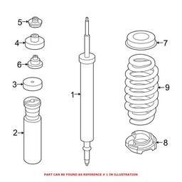 BMW Shock Absorber – Rear 33526782859 Genuine BMW 33526782859