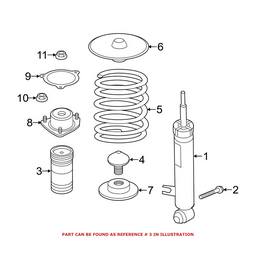 BMW Suspension Strut Bellows Genuine BMW 33536865130