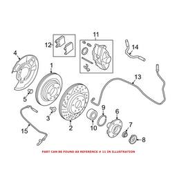 BMW Disc Brake Caliper Genuine BMW 34216799461