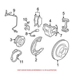 BMW Brake Hose – Front 34302283033 Genuine BMW 34302283033