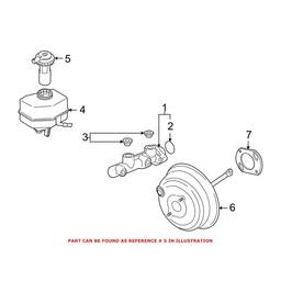 Brake Reservoir Cap Genuine BMW 34336772697