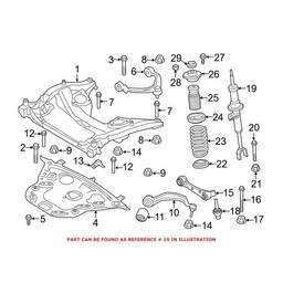 BMW Suspension Strut – Front Passenger Right 37116796858 Genuine BMW ...