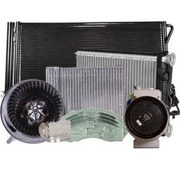 BMW A/C Compressor and Condenser Kit 64539229021 - Valeo 4014968KIT