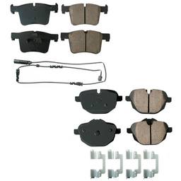 BMW Disc Brake Pad Set Kit – Front and Rear (Ceramic) (EURO ...