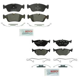 BMW Disc Brake Pad Set Kit – Front and Rear (Semi-Metallic) 34116761244 ...