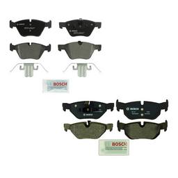 BMW Disc Brake Pad Set Kit – Front and Rear (Semi-Metallic) 34116771868 ...