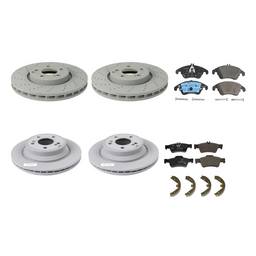 Disc Brake Pad and Rotor Kit – Front and Rear (322mm/300mm) Genuine ...