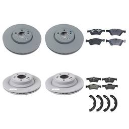 Disc Brake Pad and Rotor Kit – Front and Rear (330mm/300mm) Genuine ...