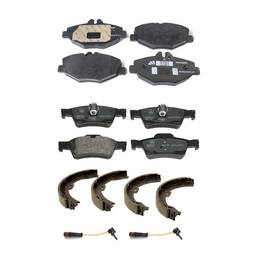Mercedes Disc Brake Pad Set Kit – Front and Rear (With Shoes and ...