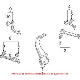 Audi Steering Knuckle – Front Driver Side 4F0407253G Genuine VW/Audi ...