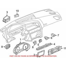 Audi Instrument Cluster 4G8920987T Genuine VW/Audi 4G8920987T