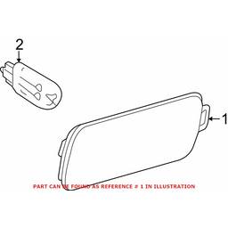 Audi Side Marker Light – Front Driver Side 4G8945071 Genuine VW/Audi ...