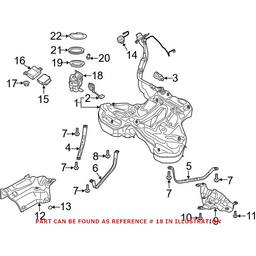 Audi Fuel Pump and Sender Assembly Genuine VW/Audi 4K0919087P