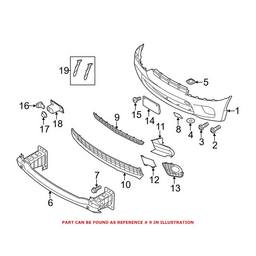 Grille – Front Upper Genuine BMW 51118047336