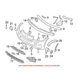 BMW Grille Genuine BMW 51118056258