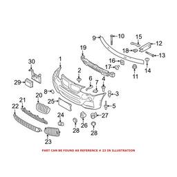 BMW Grille – Front Passenger Side Lower 51118073668 Genuine BMW 51118073668