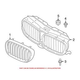 BMW Grille Genuine BMW 51137390863